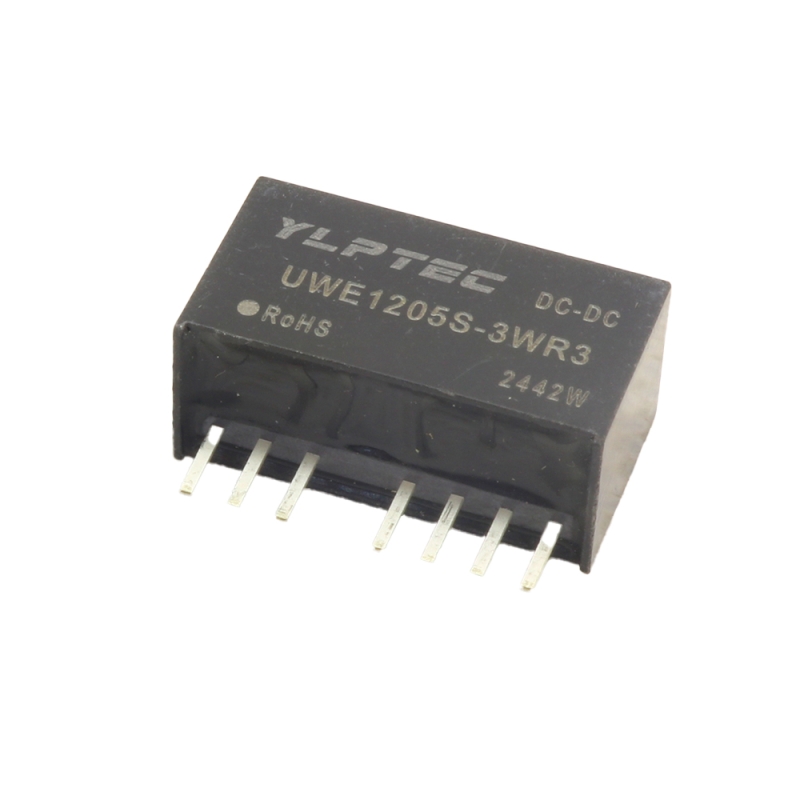 مبدل کاهنده روبردی ایزوله 12VDC به 5VDC توان 3W مدل UWE1205S-3WR3 مارک ...