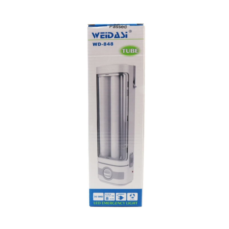 چراغ اضطراری شارژی ویداسی WEIDASI مدل WD-848