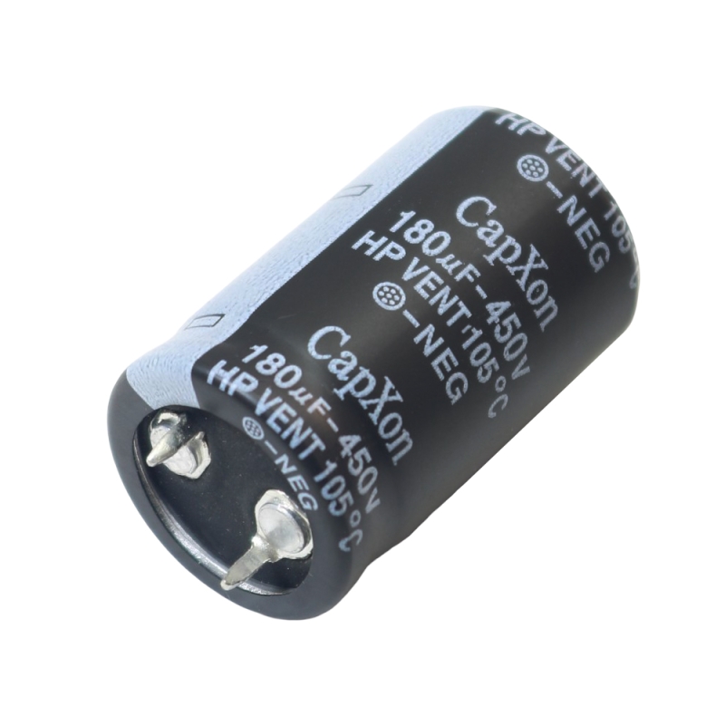 خازن الکترولیتی 180uF / 450V مارک CAPXON