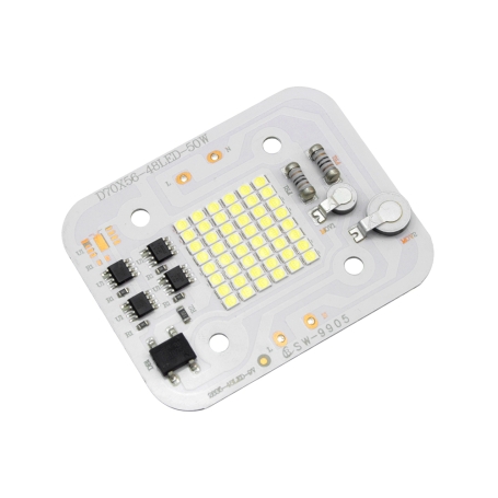 LED DOB پروژکتوری سفید مهتابی 220VAC 50W دارای مدار محافظتی Anti Surge ...