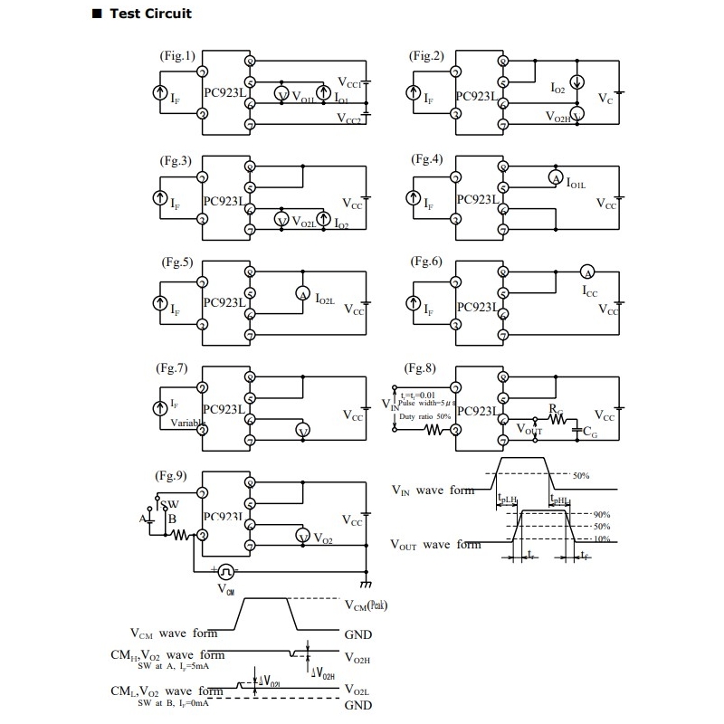 اپتوکوپلر گیت درایور ماسفت PC923L پکیج SMD