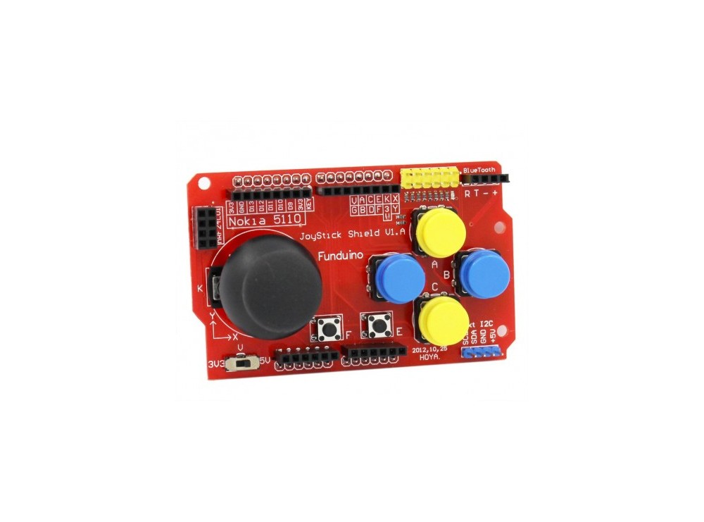 شیلد جوی استیک آردوینو Funduino Joystick