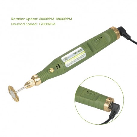 ست مینی دریل انگشتی پیشرفته مدل WL-800