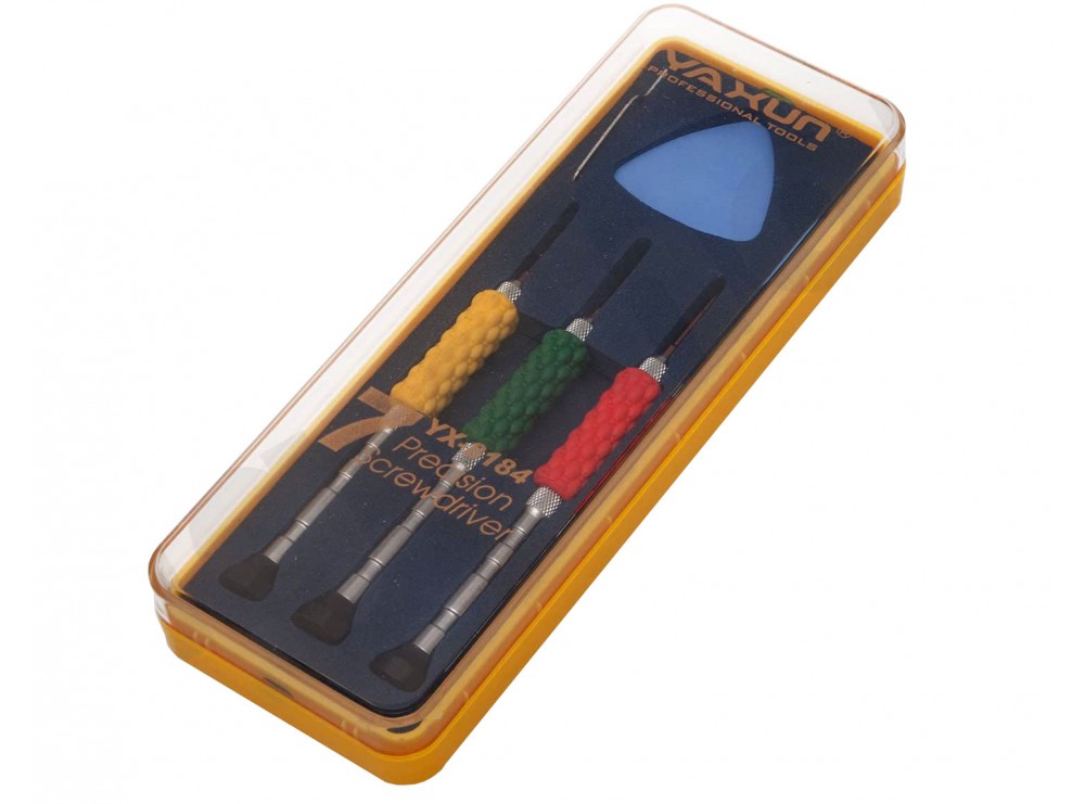 ست پیچ گوشتی موبایلی رنگی یاکسون YAXUN مدل YX-8184