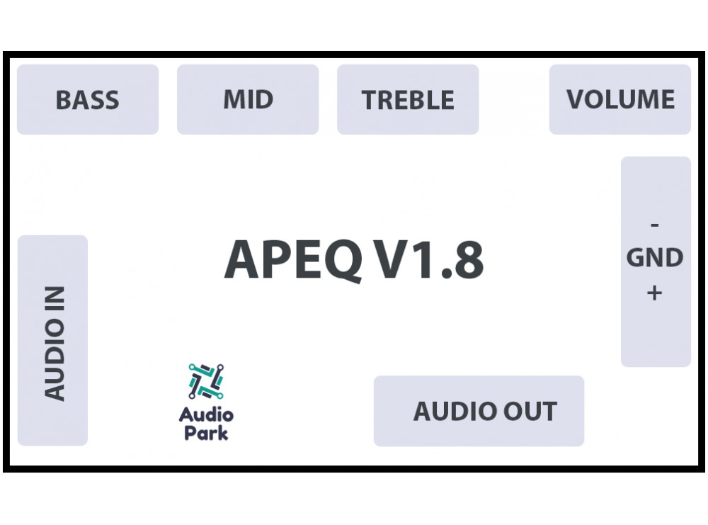 پاور آمپلی فایر 2X50W مدل APPA V1.0 به همراه اکولایزر APEQ V1.8