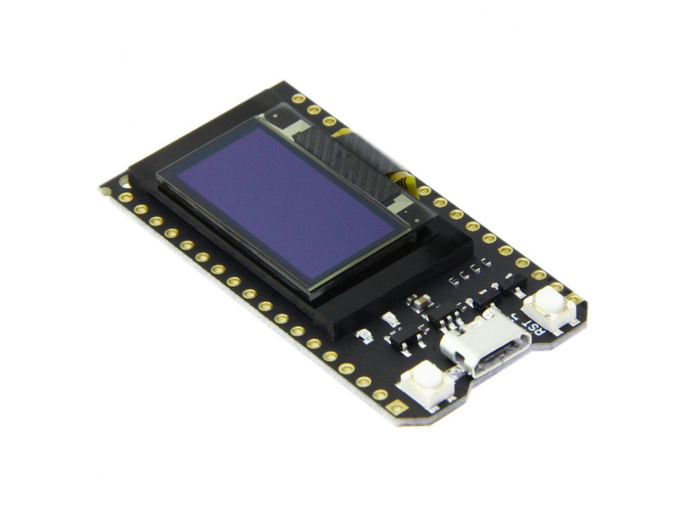 برد توسعه ESP32 با نمایشگر OLED دارای بلوتوث و وایفای داخلی و مبدل CP2102