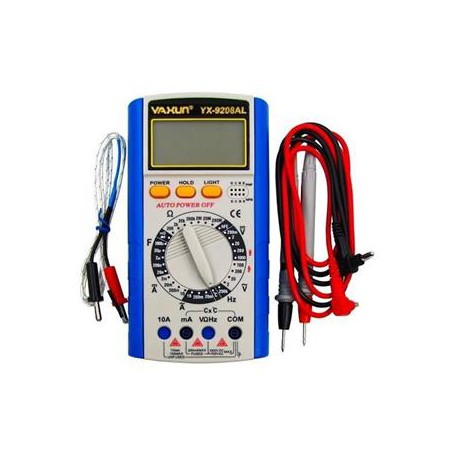 مولتی متر دیجیتال یاکسون YAXUN مدل YX-9208AL