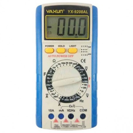 مولتی متر دیجیتال یاکسون YAXUN مدل YX-9208AL