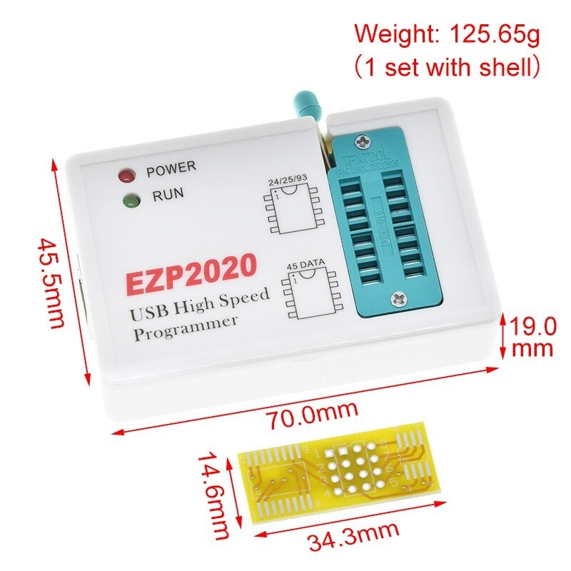 پروگرامر EEPROM پورت USB مدل EZP