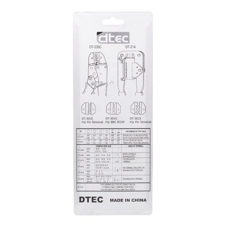 آچار پرس سرسیم DTEC مدل DT-301N