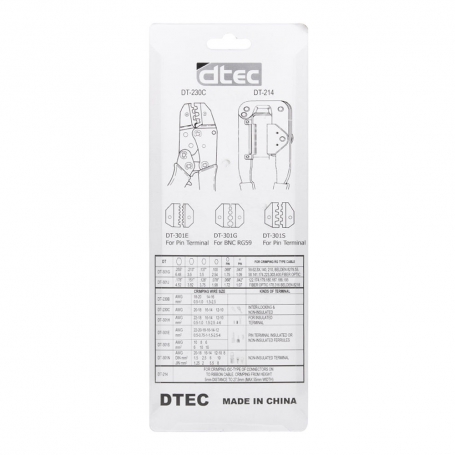 آچار پرس سرسیم DTEC مدل DT-301S