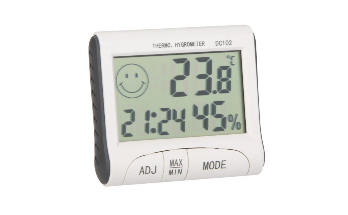 دماسنج و رطوبت سنج دیجیتالی DC102