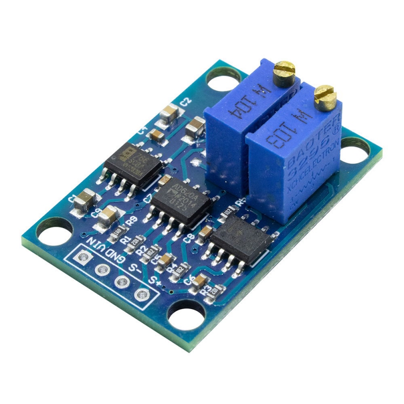 ماژول تقویت کننده سیگنال AD620 با قابلیت تنظیم
