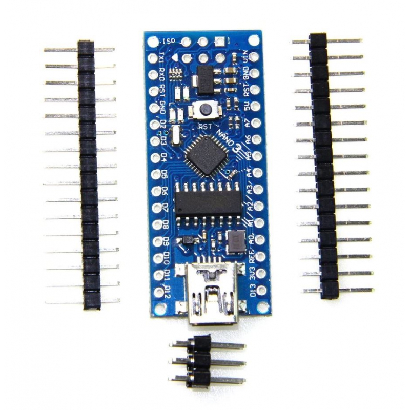 برد آردوینو نانو Arduino Nano CH340 با تراشه ATMEGA168