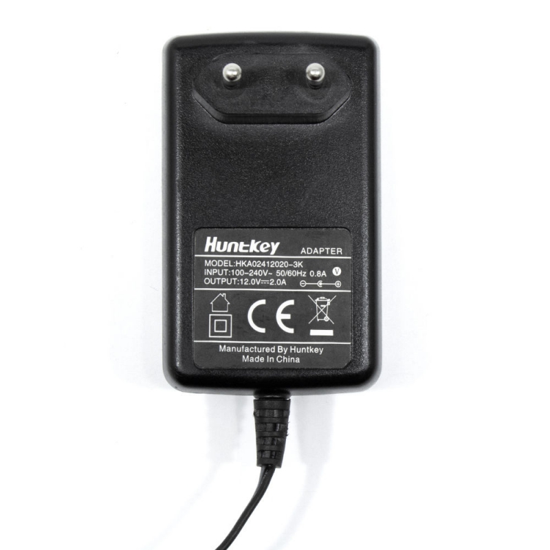 آداپتور 12 ولت 2 آمپر دیواری 12V-2A مارک Huntkey