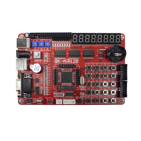 برد آموزشی AVR با تراشه ATMEGA128A