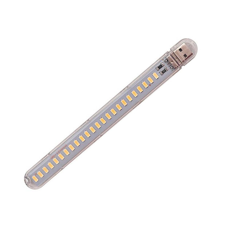 چراغ اضطراری USB LED مدل 24LED نور سفید آفتابی