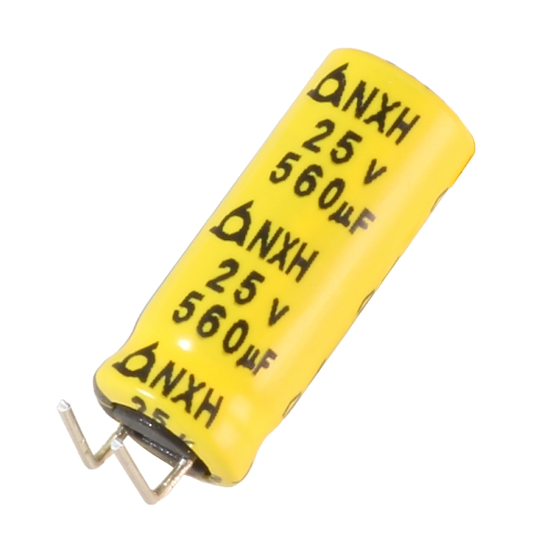 خازن الکترولیتی 560uF / 25V کره ای مارک SAMYOUNG سری NXH