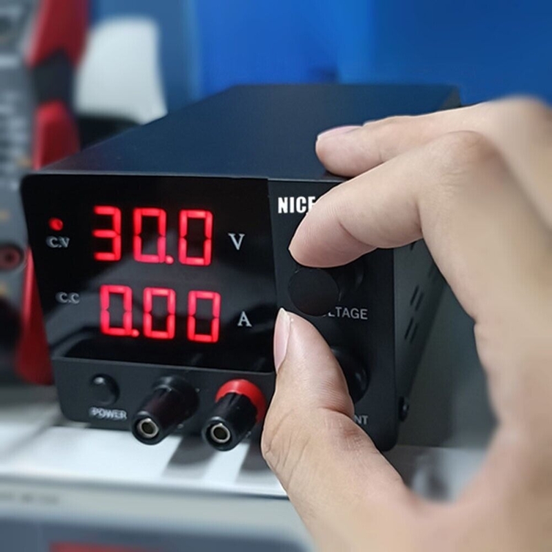 منبع تغذیه دیجیتال 0 تا 30 ولت 5 آمپر NICE-POWER مدل SPS-E305