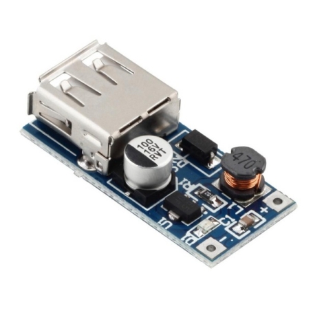 ماژول مبدل DC-DC افزاینده با خروجی 5 ولت USB مدل CE8301